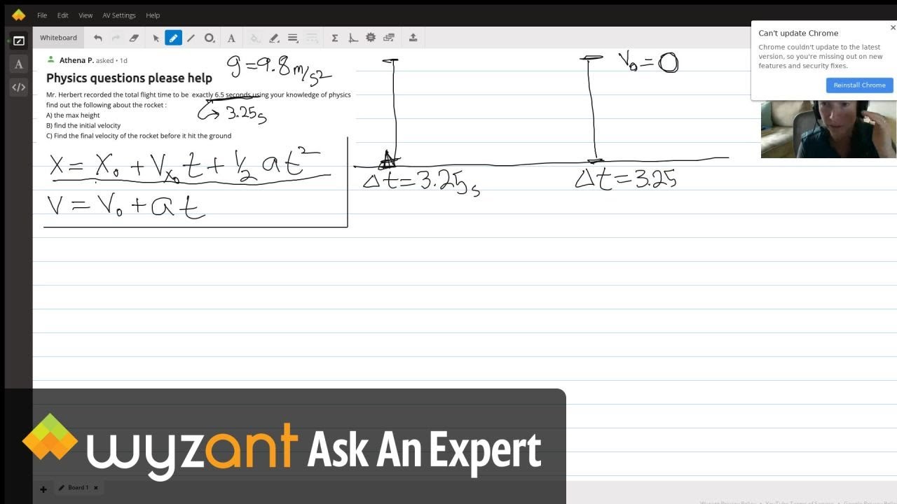 Rocket Projectile Motion - YouTube