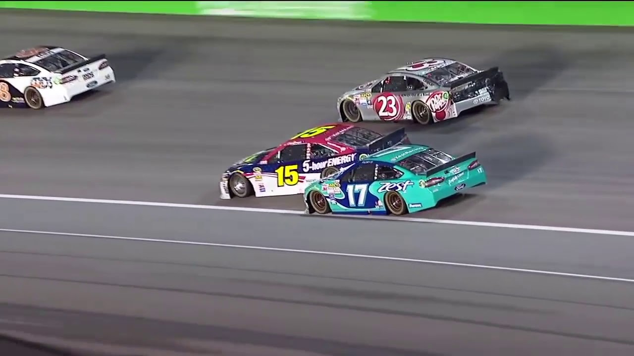 2015 NASCAR Cup Crashes (Talladega Charlotte) - YouTube