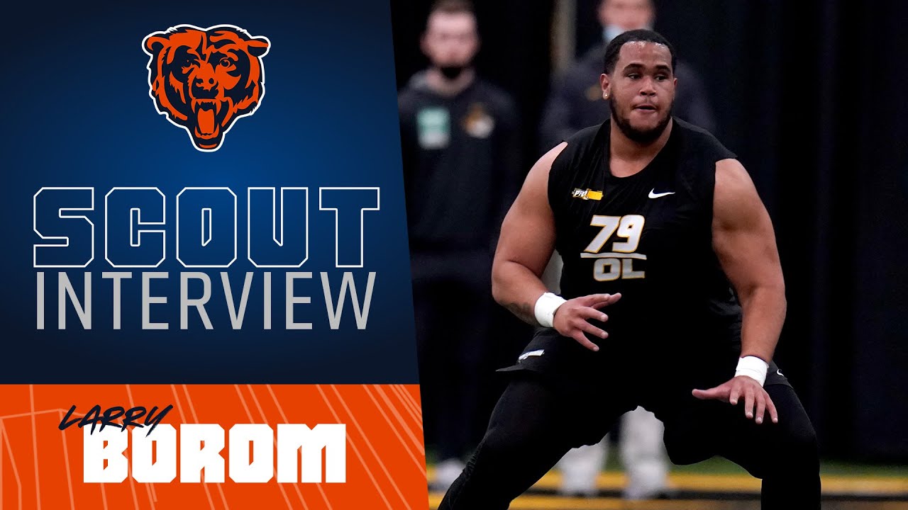 Bears scout breaks down Larry Borom | Chicago Bears - YouTube