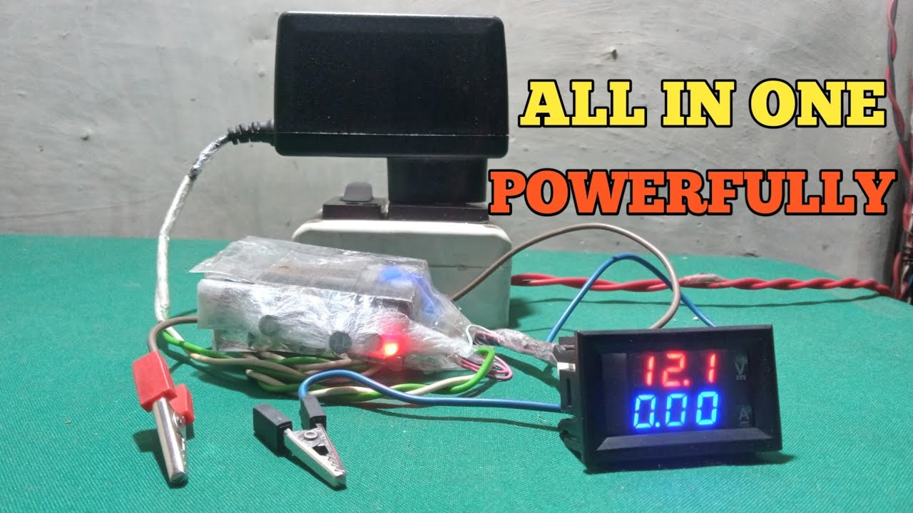 Variable Power Supply//All in one Battery charger - YouTube