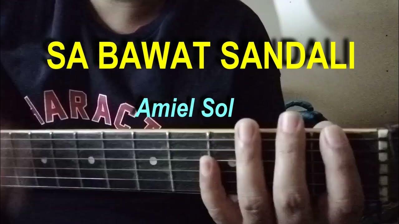 Sa Bawat Sandali - Amiel Sol - Guitar chords Tutorial - YouTube
