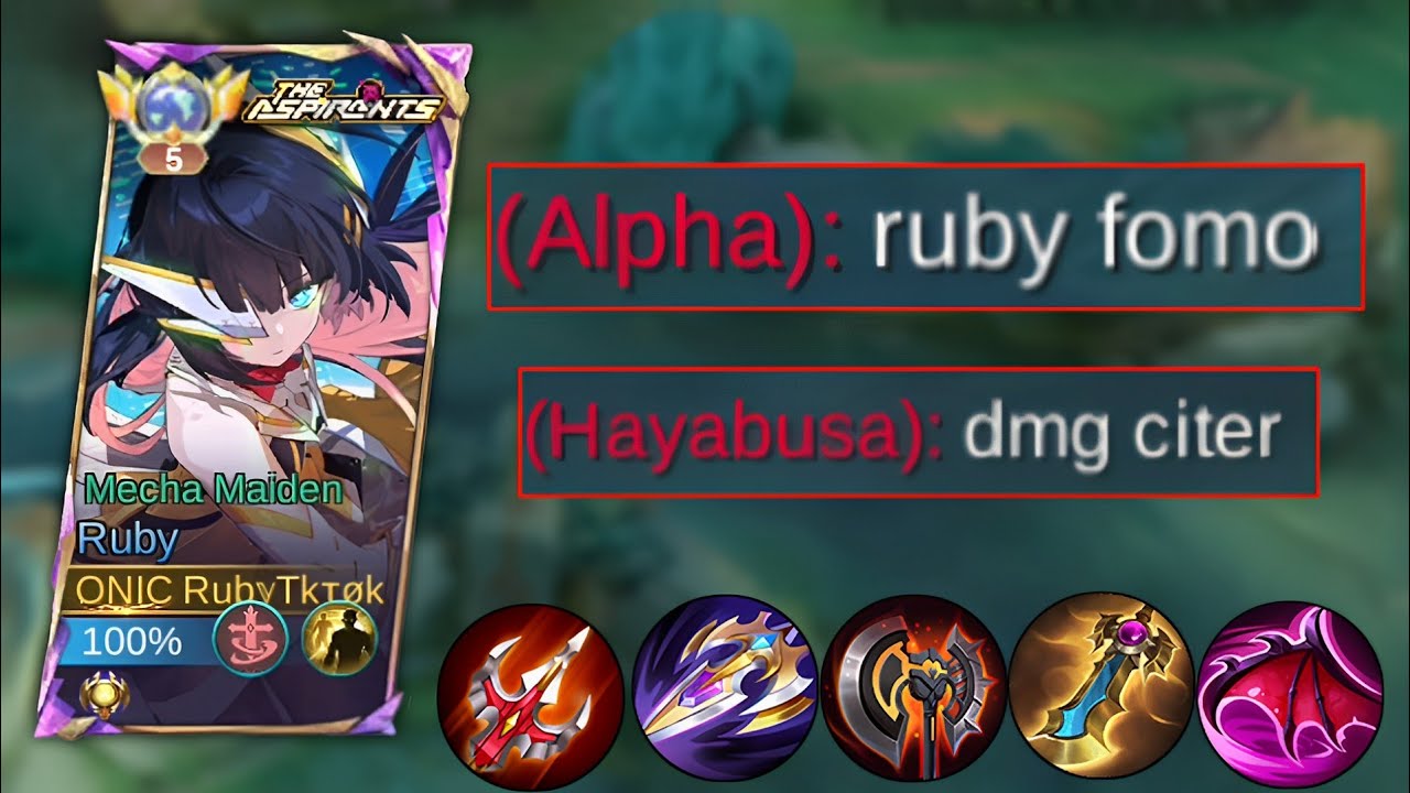 Ruby Tank Full Damage, Lebih OP Dari - YouTube