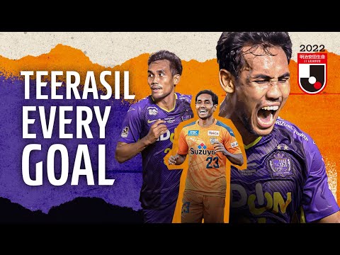 EVERY Teerasil Goal with Sanfrecce Hiroshima and Shimizu S-Pulse | J.LEAGUE