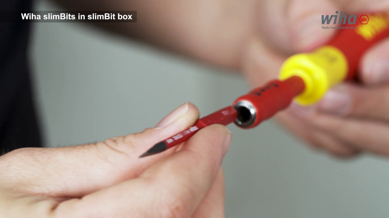 Tutorial: Wiha slimBits in slimBit box - YouTube