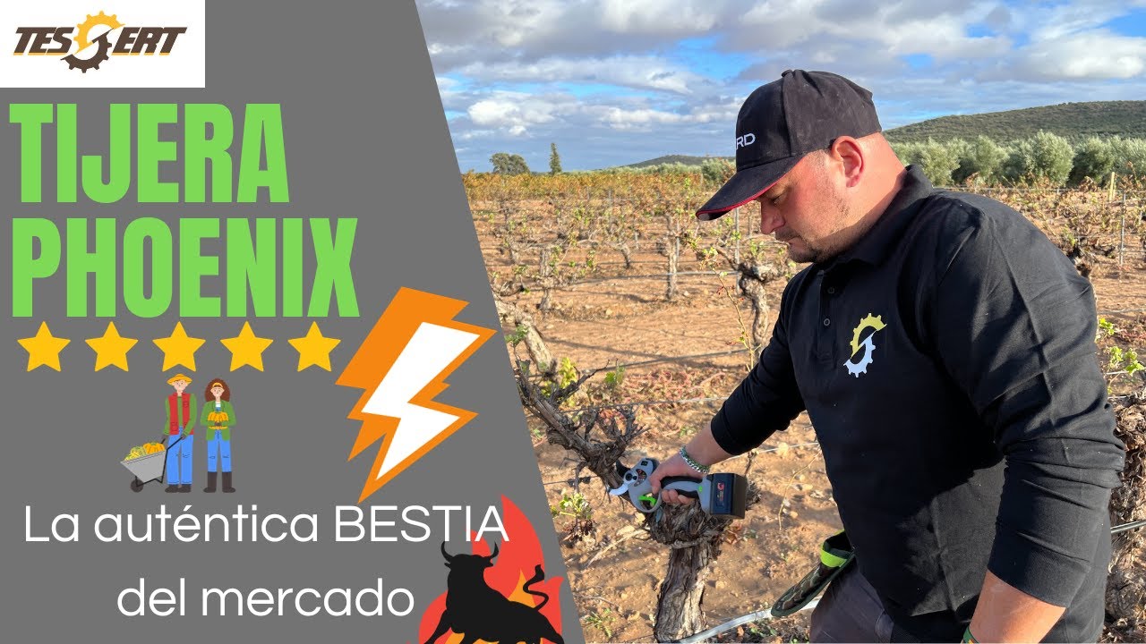 Tijera de Podar Compacta Phoenix | Otra bestia de Agrotools - YouTube