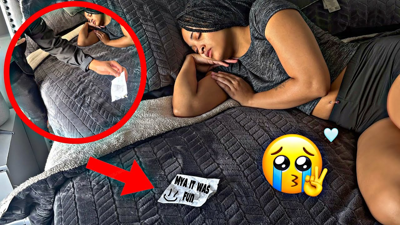 Leaving A "IT WAS FUN, Bye" Note For Mya! *MUST WATCH* - YouTube