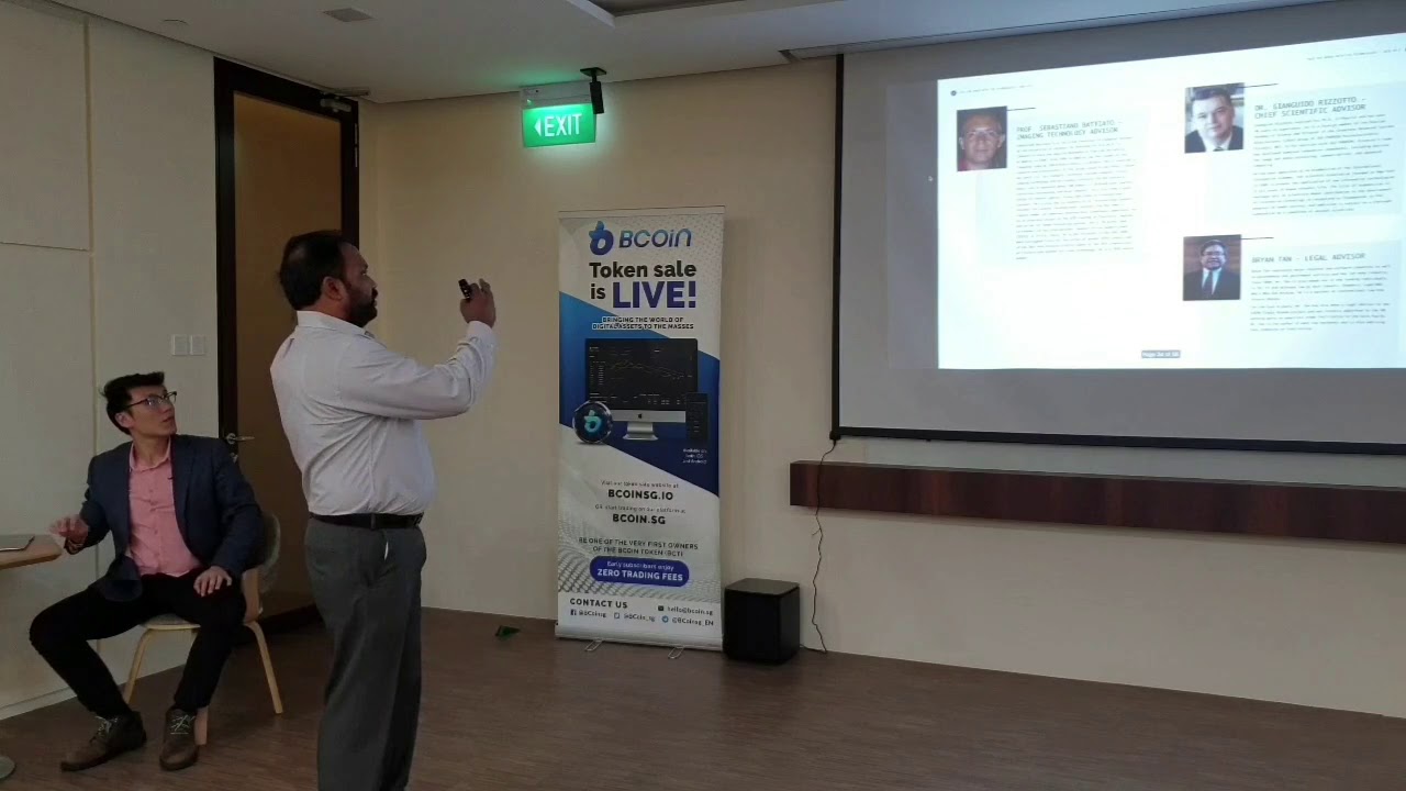 Mr. Suresh Parthasarathy Pitching @ "Why Blockchain Technology ...