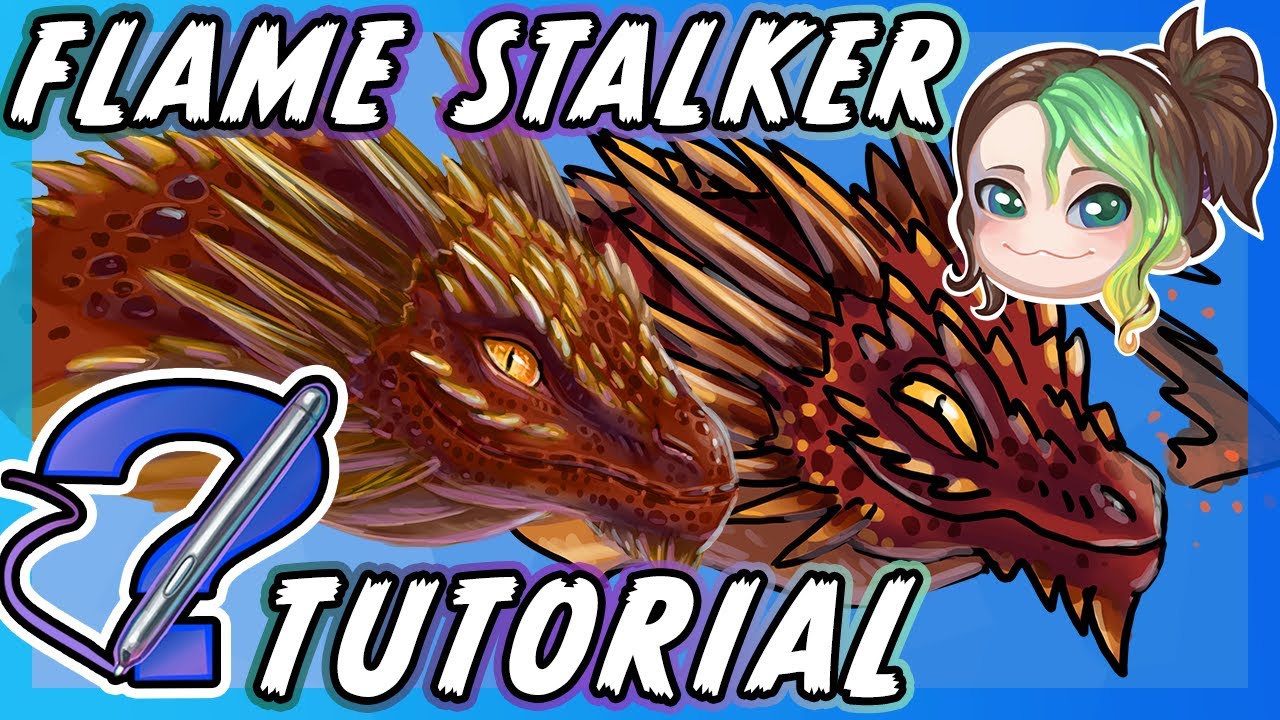 Tutorial: Flame Stalker Dragon Head From Day of Dragons - YouTube