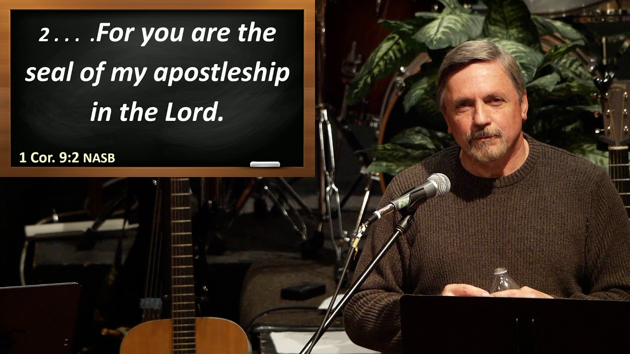 "Why Follow Paul's Example?" 1 Corinthians 9:1-2 Search Class at New ...