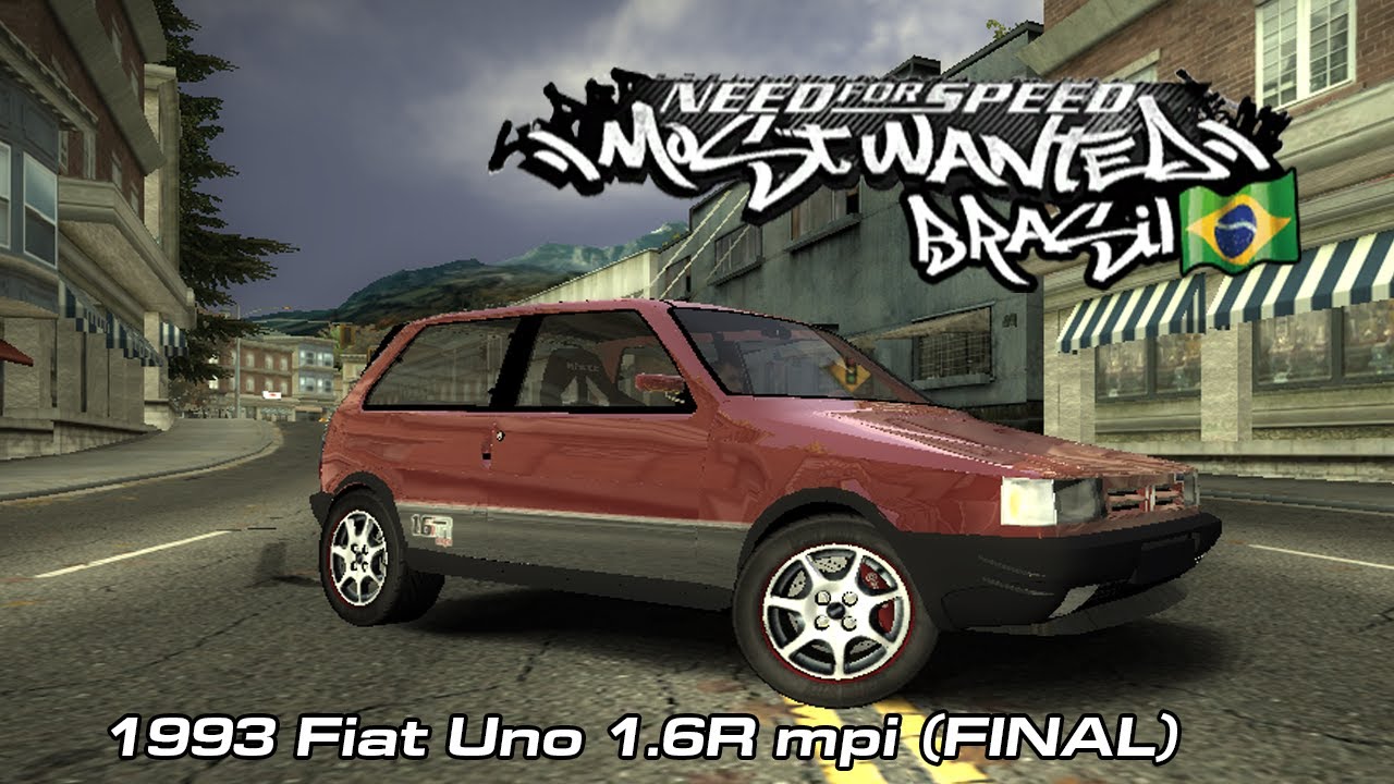 NFS Most Wanted Brasil - 1993 Fiat Uno 1.6R mpi (FINAL) - YouTube