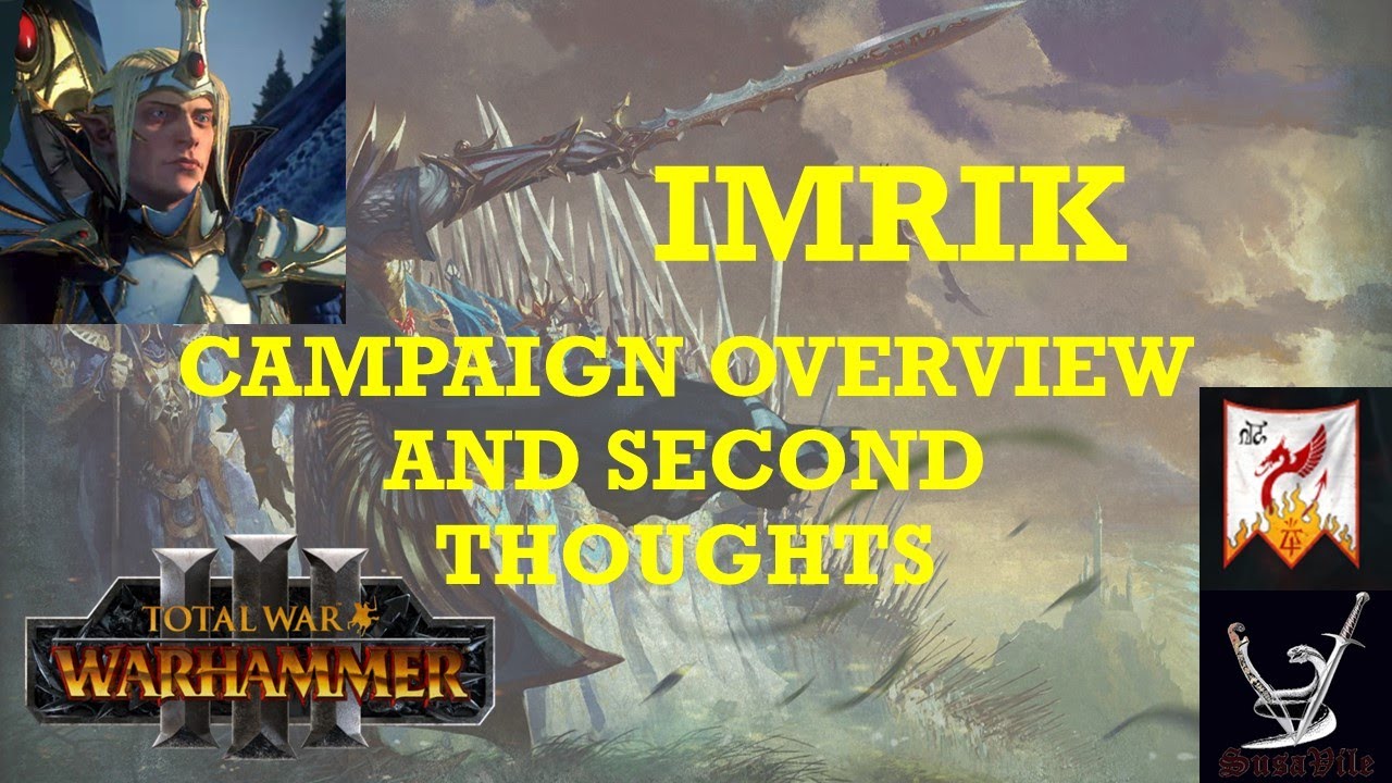 Total War: Warhammer 3 Immortal Empires Imrik - High Elves campaign ...