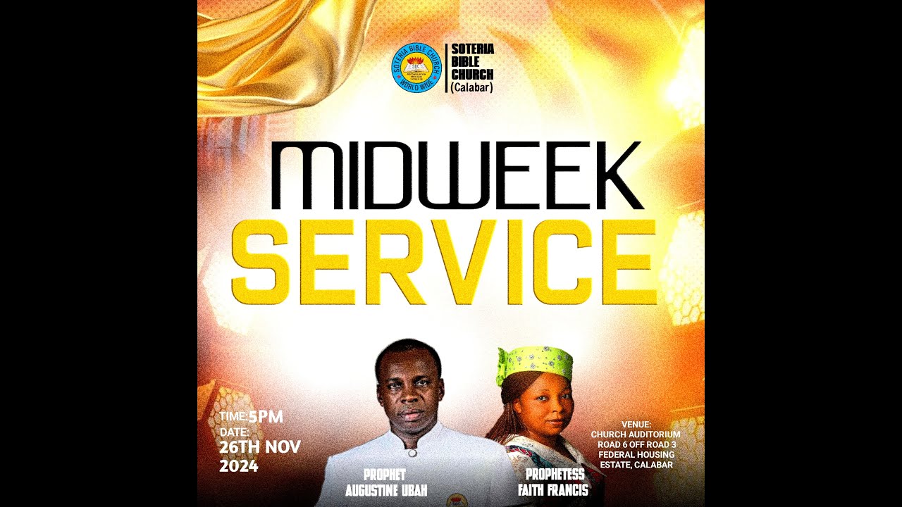 TUESDAY MIDWEEK SERVICE WITH PROPHETESS FAITH FRANCIS || 24.11.2024 ...