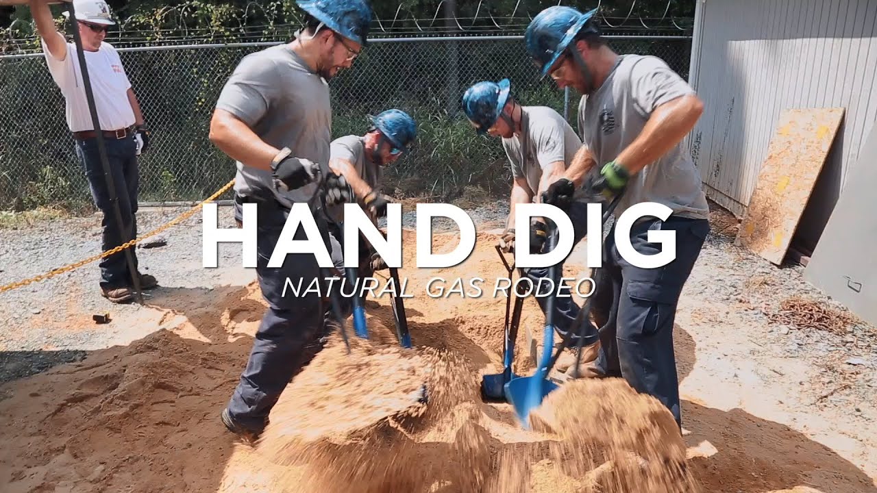 Natural Gas Rodeo - What is the Hand Dig? - YouTube
