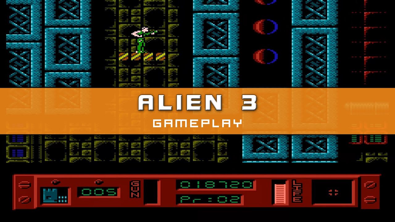 Alien 3 - Gameplay - Nes - YouTube