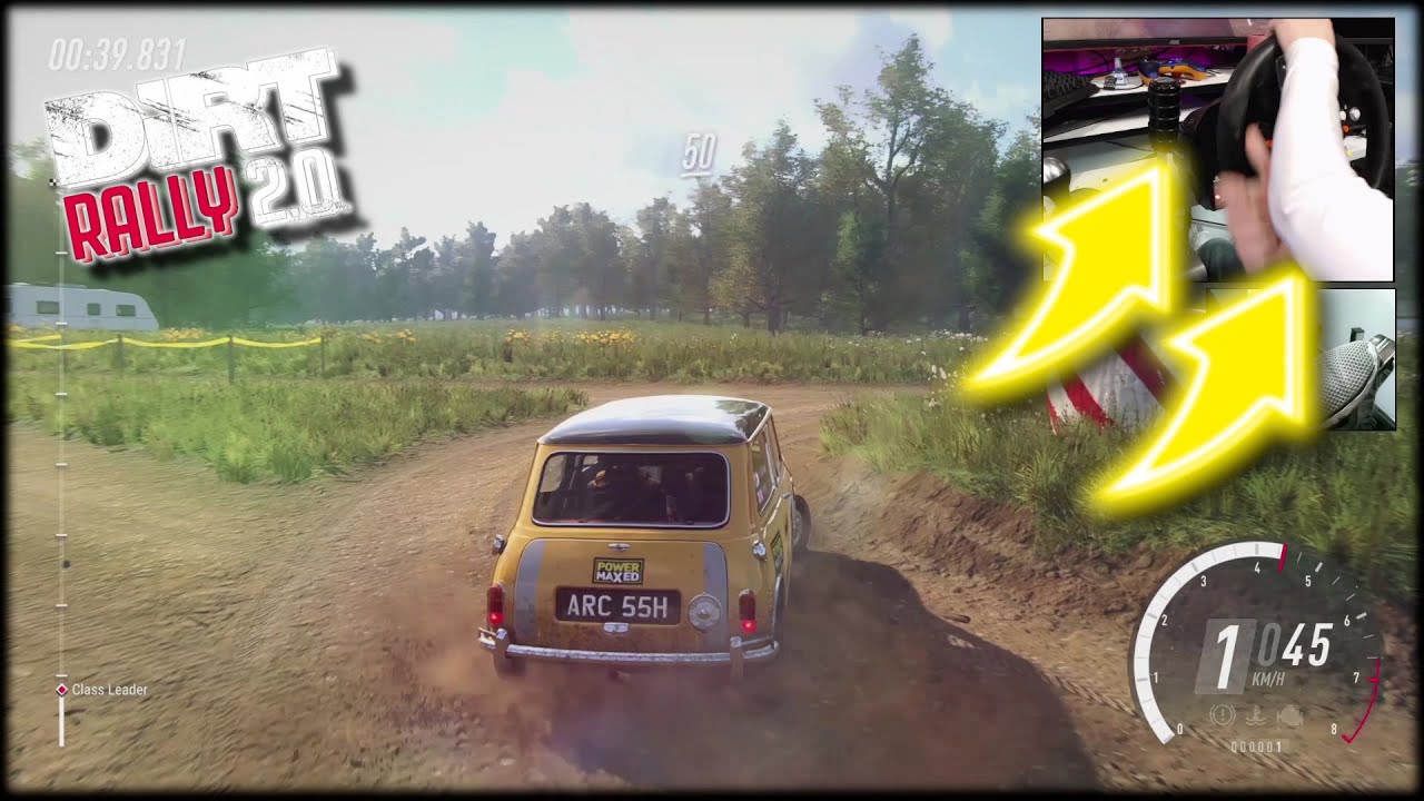 Mini Cooper S Rally Poland / Thrustmaster T300RS DiRT Rally 2.0 - YouTube
