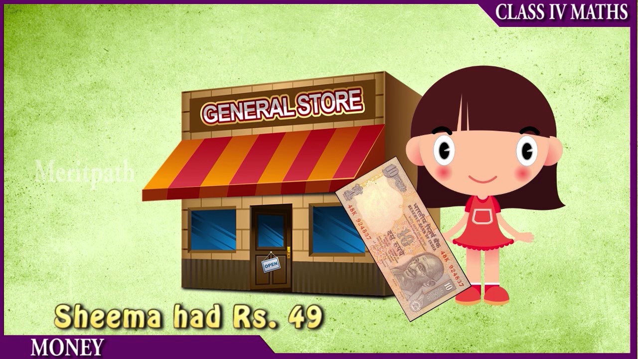 Class IV Maths CBSE Money - YouTube