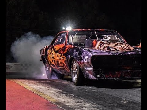 Reaper SS Making his Last Pass in the Camaro Before Hitting the Wall ...