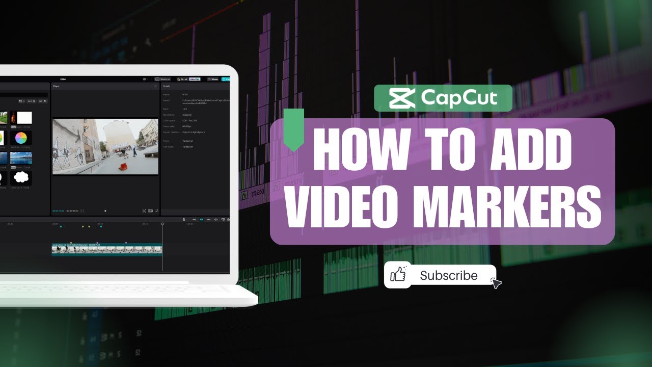 NEW UPDATE CapCut PC Feature! How You Can Apply And Edit Markers To ...