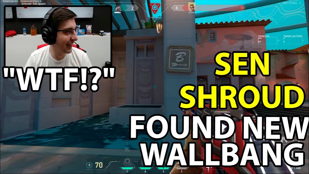 SEN SHROUD FOUND INSANE NEW WALLBANG ON PEARL | Valorant highlights ...