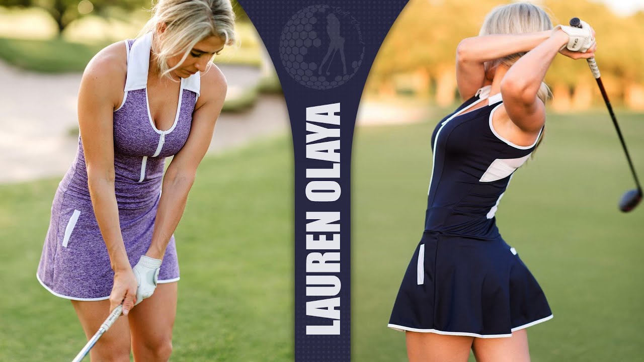 Have you Seen how Professional and Beautiful Golfer Lauren Olaya plays ...