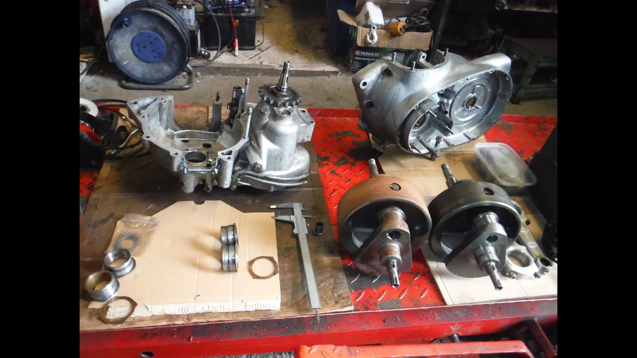 BSA A65 engine strip - the last installment until rebuild work can ...
