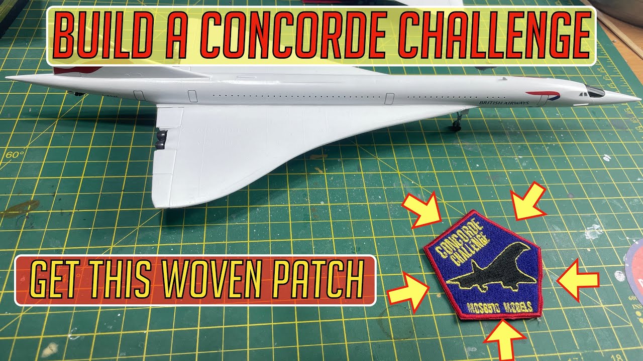 Join the Concorde Challenge! You Can Get This Patch! | Scale Model ...