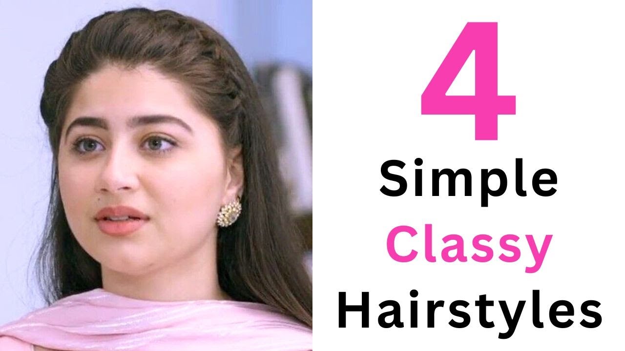 4 Simple Classy Open Hairstyles For Everyday - Easy Hairstyles | New ...