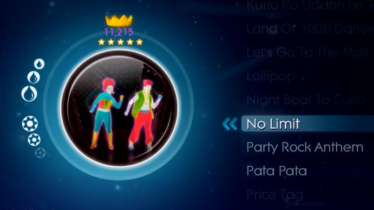 No Limit - Just Dance 3 (Xbox 360) - 5 STARS - YouTube