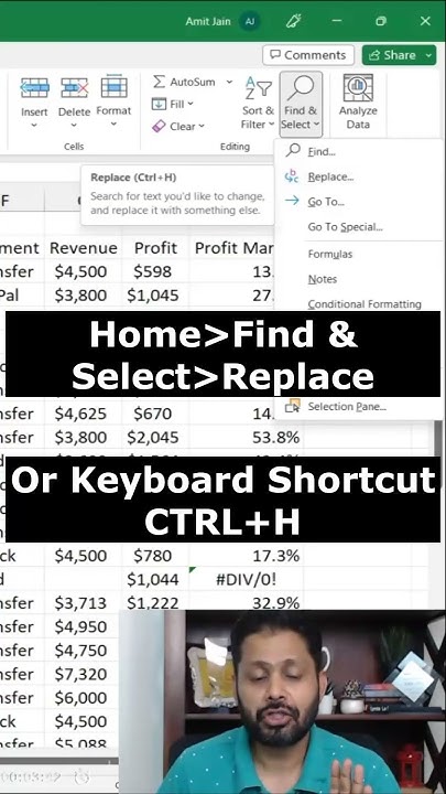Clean up your data in an Excel sheet in 5 seconds? ️#excel #exceltips #tricks #viral #shorts ...