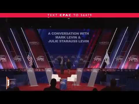 Mark Levin & his wife Julie Prince. Cpac 2020 - YouTube