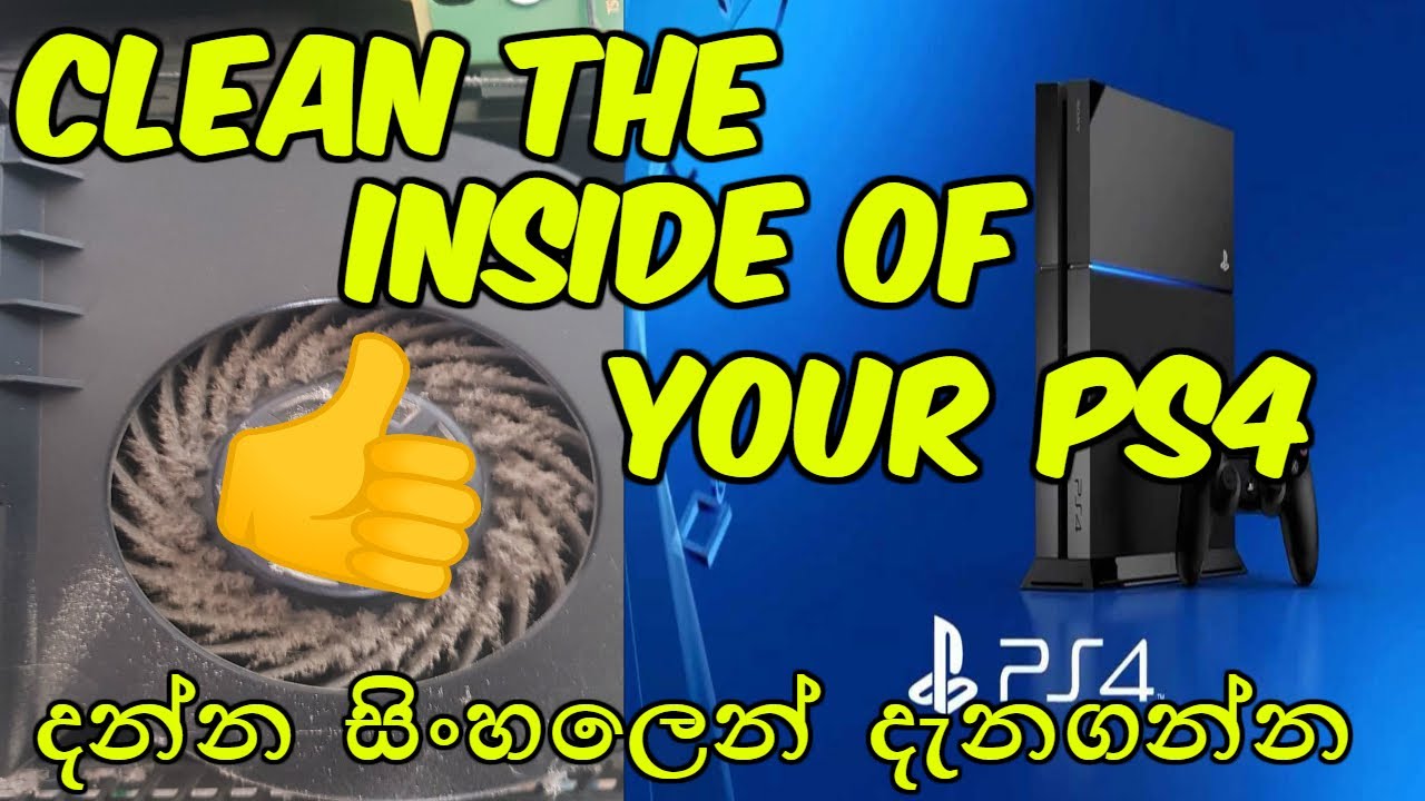 How to CLEAN PS4 and FIX PS4 LOUD FAN EASY 2020 - YouTube