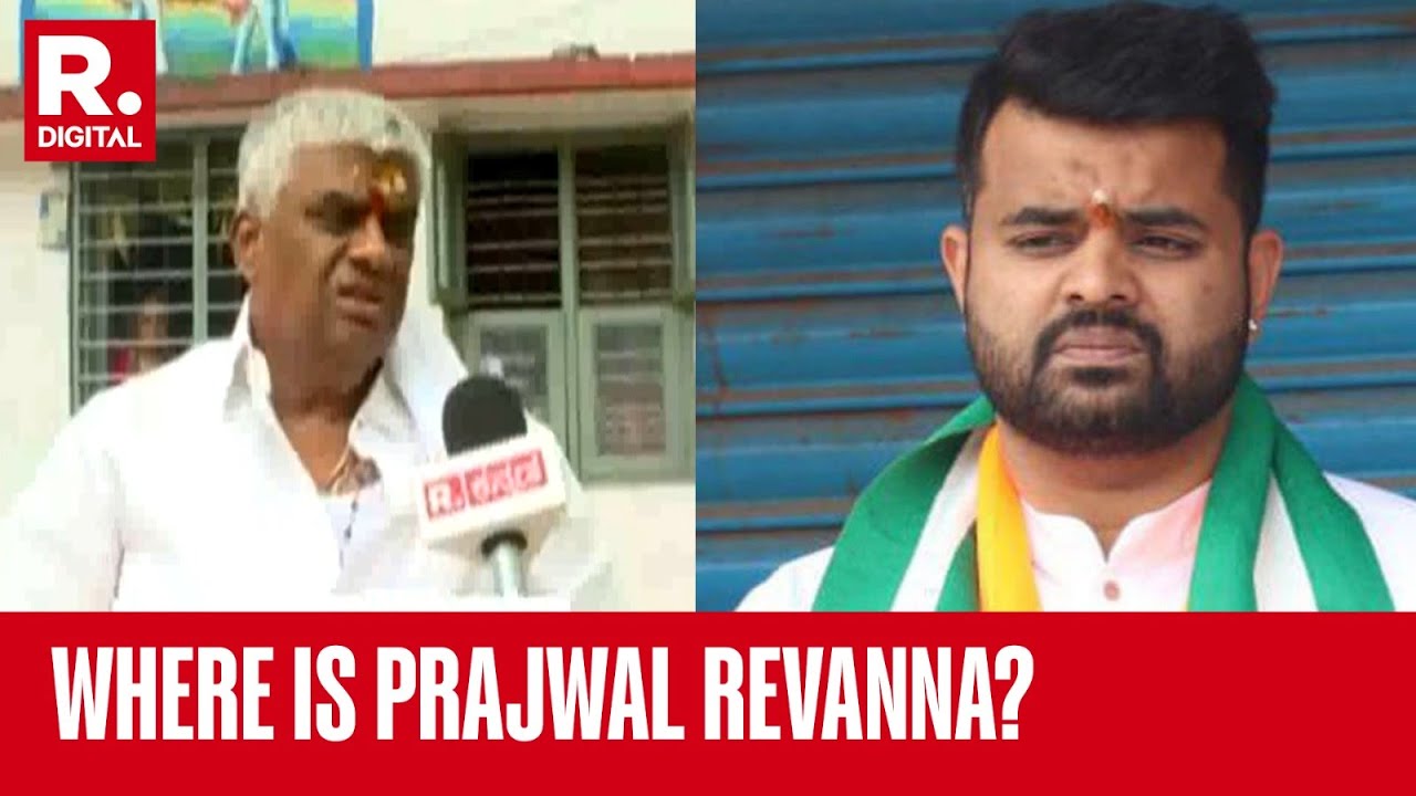 Republic Quizzes HD Revanna On Son Prajwal's Whereabouts | Karnataka ...
