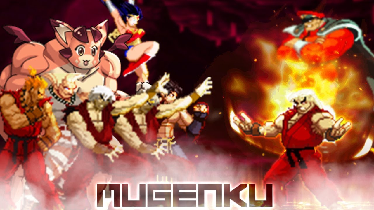 Violent Ken MVC vs Ryu, Ken, Akuma, Guile, Jin Kazama, Wonder Woman ...