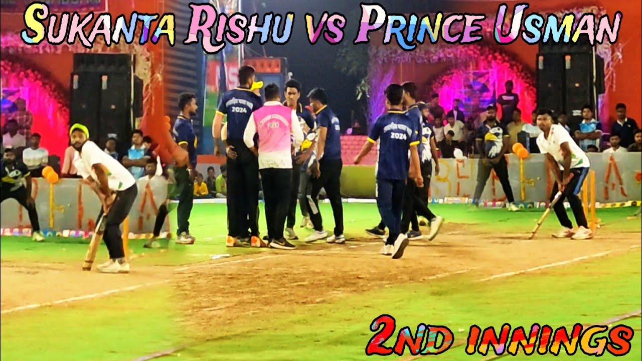 Sukanta and Rishu batting against Prince Usman Sushanta..🔥🔥||Semi-final ...