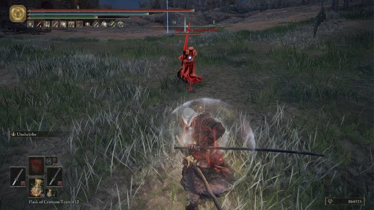 ELDEN RING Unsheathe Is Broken NG7+ - YouTube