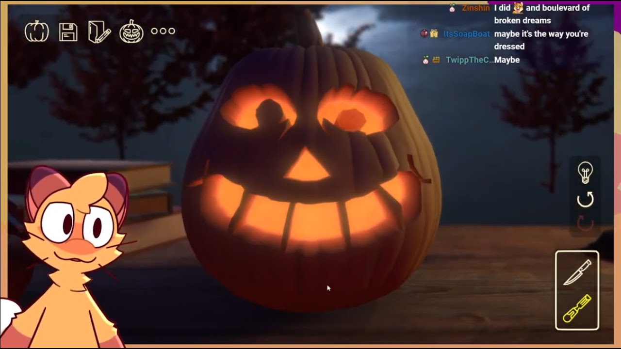 Pumpin’ out Pumpkins 🎃 | Mayor Bones Art Stream! Halloween 2021 - YouTube