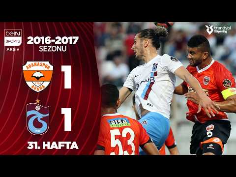 Adanaspor (1-1) Trabzonspor | MAÇ ÖZETİ | 31. Hafta - 2016/2017
