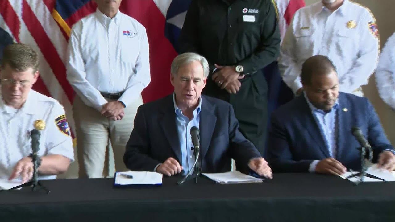 Gov. Abbott, Dallas Mayor on Texas flood response - YouTube