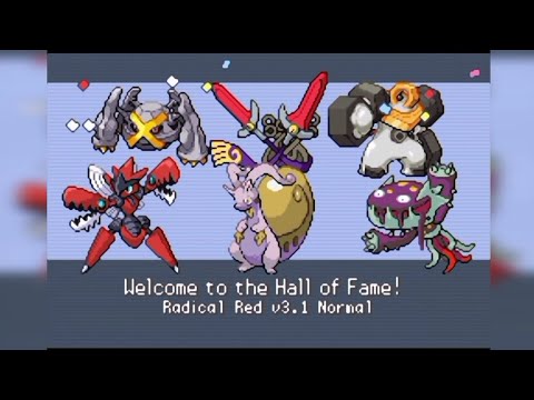 Pokemon Radical Red 3.1 Steel Monotype - Elite 4/Champion - YouTube