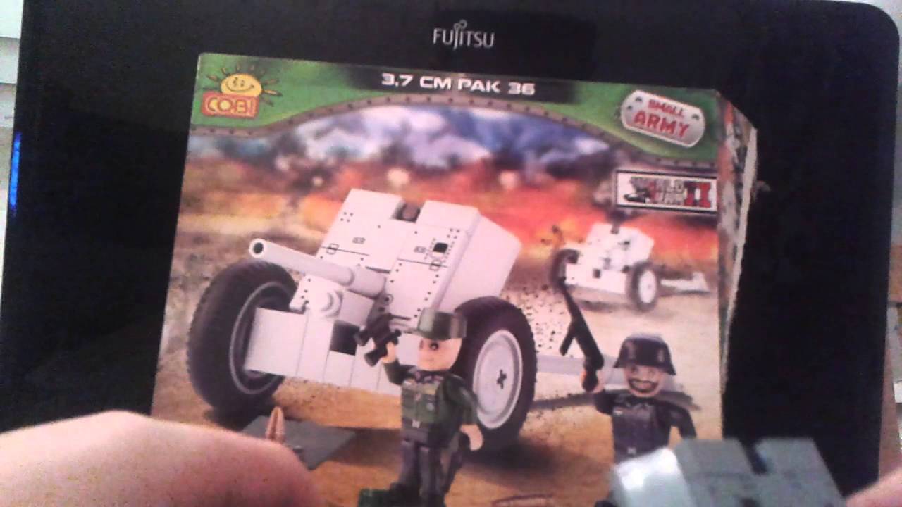 COBI WW2 - PAK 36 RECENZJA - YouTube