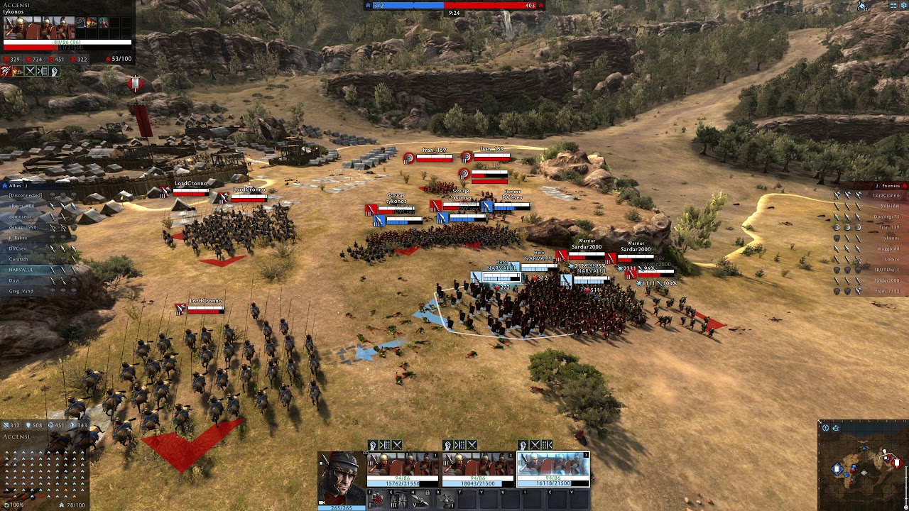 Arena Total War gameplay - beautiful victory - YouTube