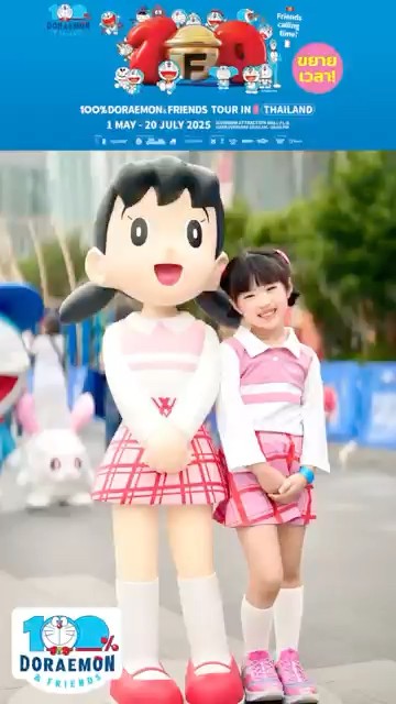 100% Doraemon&Friends Tour in Thailand @ICONSIAM - YouTube