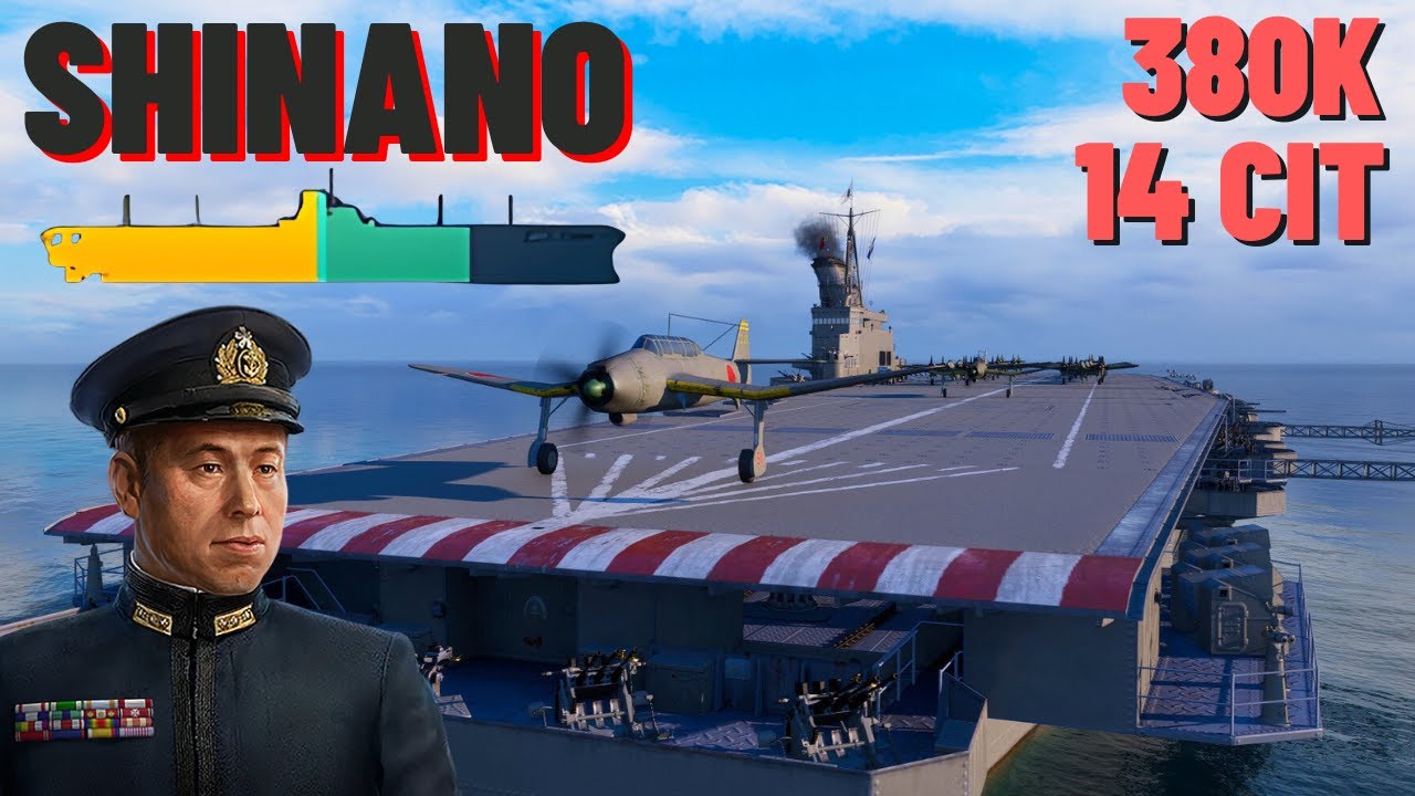 Aircraft Carrier Shinano - Surviving with Armor and Yamamoto’s Power ...
