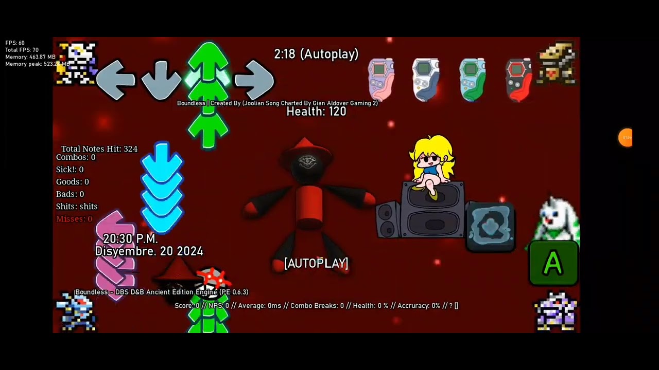 FNF Anatomized Boundless & Nihility Rechart Showcase Dave & Bambi ...