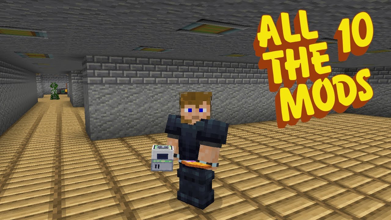 All The Mods 10 (ATM10) - Ep 18 - Base And Storage Expansion! - YouTube