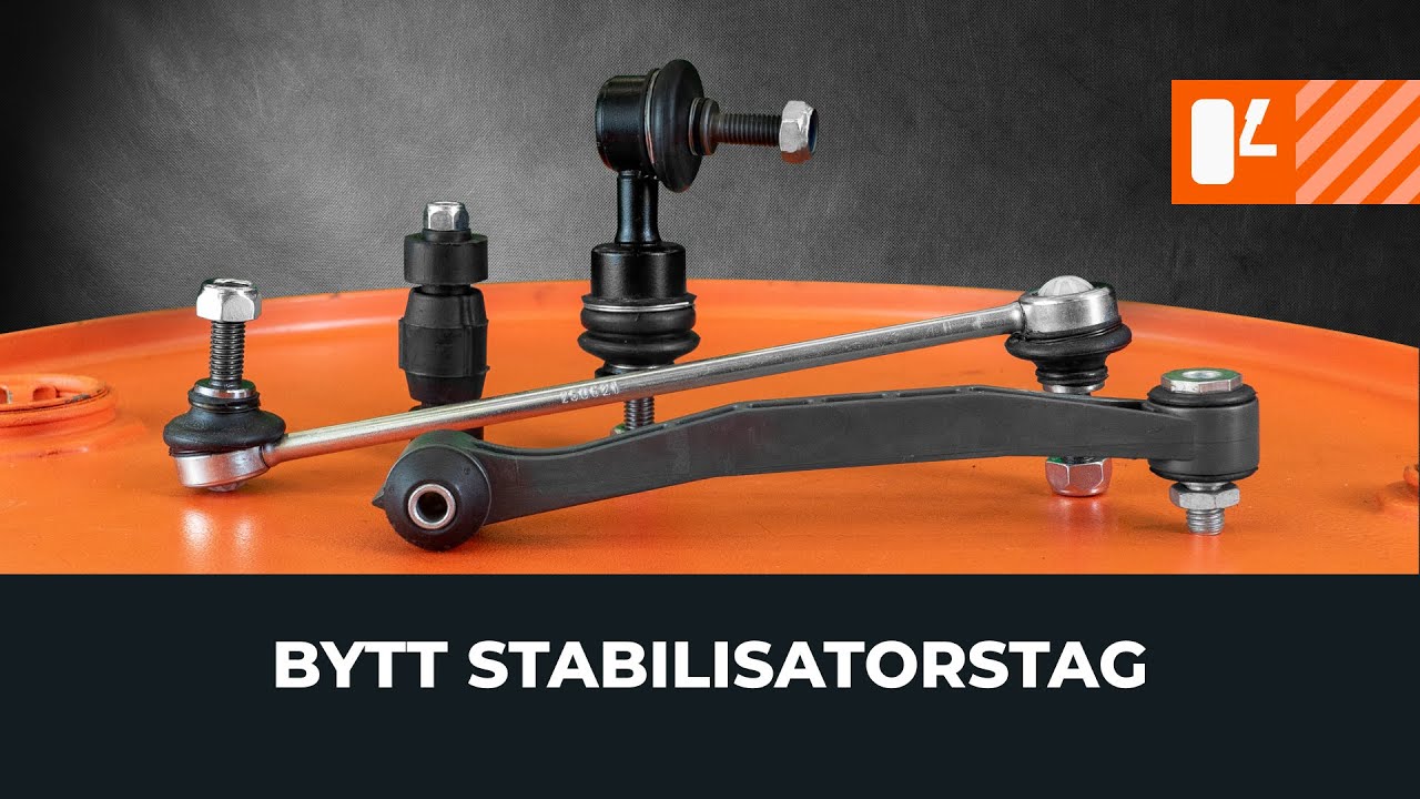 Slik bytter du stabilisatorstag på bilen [AUTODOC-VIDEOLEKSJONER] - YouTube