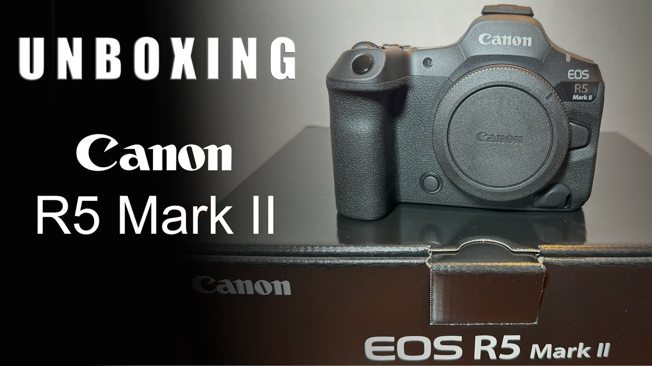 CANON EOS R5 Mark II - E' Arrivata la nuova Mirrorless, apriamola insieme! Unboxing ita - YouTube
