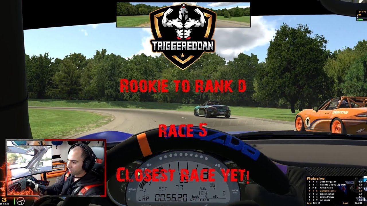 iRacing - Finally made it to Rank D - YouTube