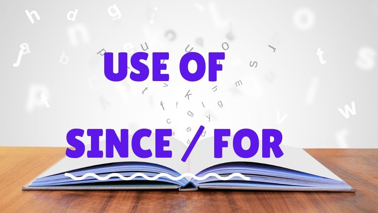 Use Of Since & For |Spoken English|Englishming.com - YouTube