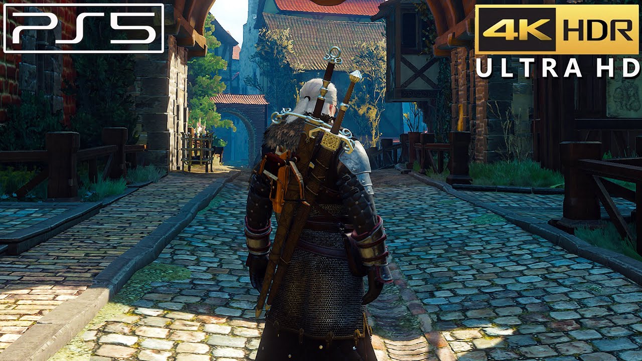 The Witcher 3: Wild Hunt (PS5) 4K HDR Gameplay (Free Roam Novigrad ...